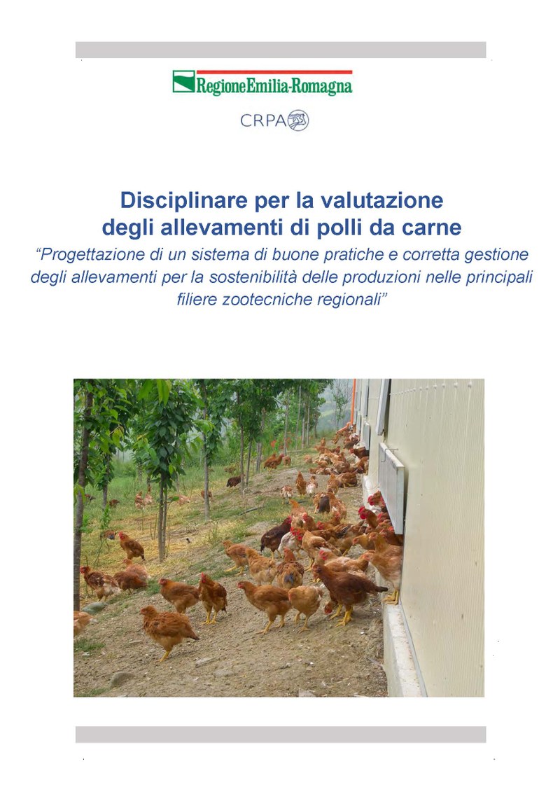 Disciplinare per la valutazione degli allevamenti di polli da carne ...